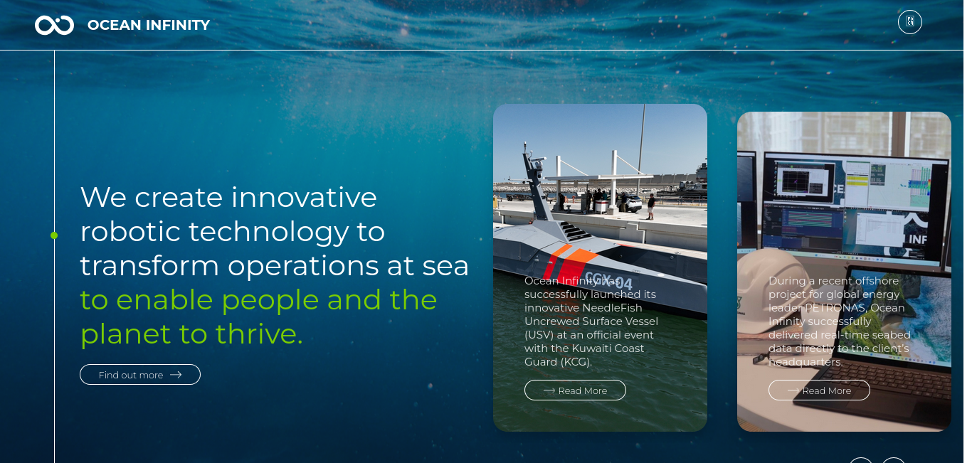 NatureTech Observatory - Ocean Infinity